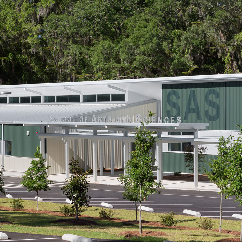 The School of Arts & Sciences Classroom Addition - Ajax Building Company