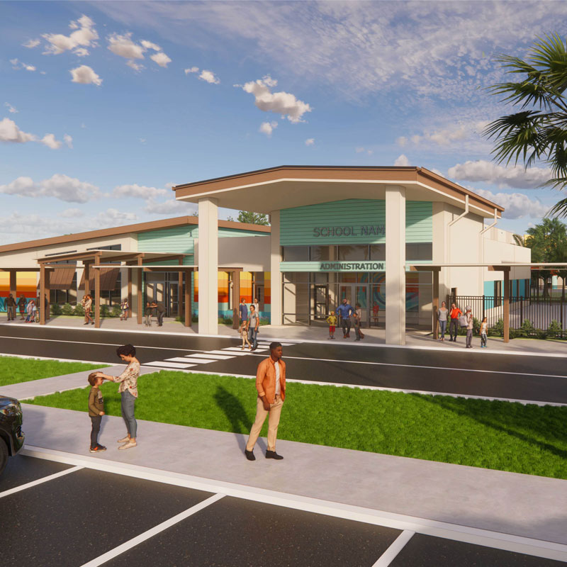 Volusia County Schools Beachside Elementary - Ajax Building Company