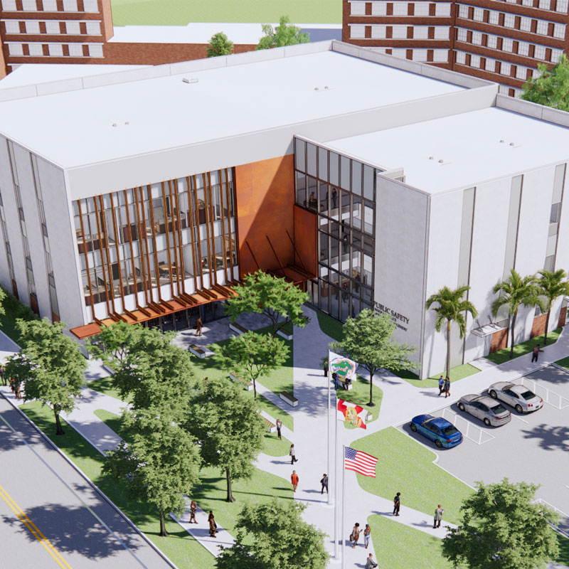 University of Florida New Public Safety Building / Centrex Building ...
