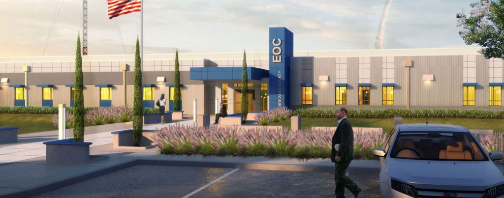 Brevard County breaks ground on new emergency operations center - Ajax Building Company
